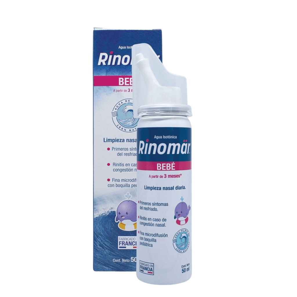 RINOMAR BEBÉ SOLUCION NASAL FCO. 50 ML. DACLAF - Phemedica
